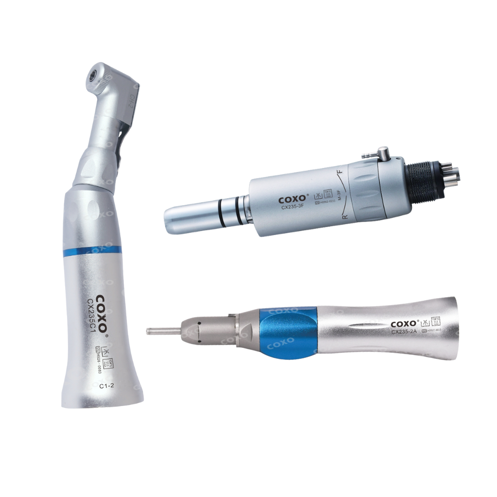 KIT CONTRA ÁNGULO /MICROMOTOR/ PIEZA RECTA COXO | ANDRES H. ARCE S.A